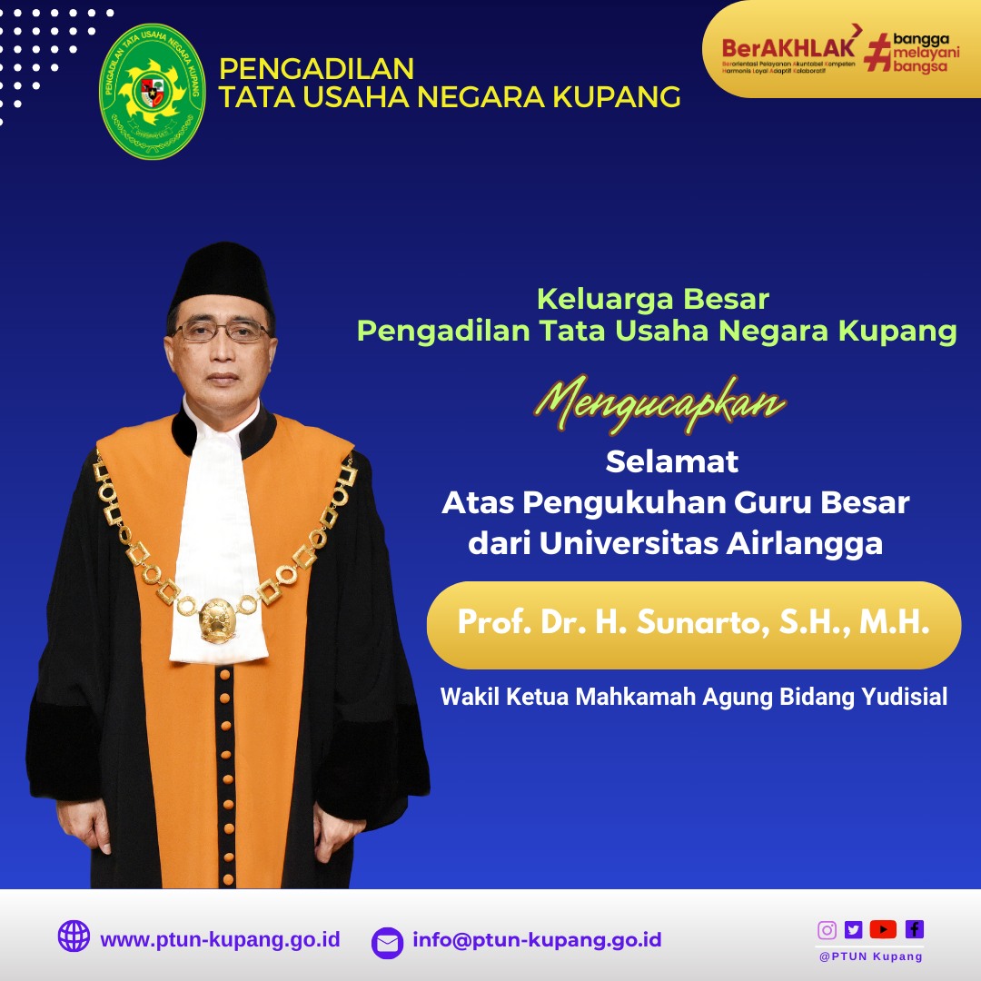 Prof. Dr. H. Sunarto, S.H., M.H. - www.ptun-kupang.go.id